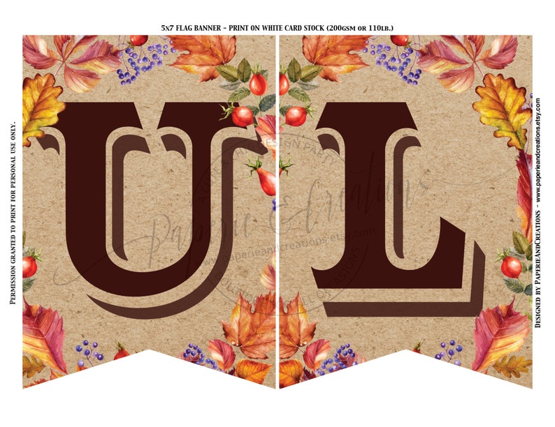 Thankful Banner Thanksgiving Bunting Decorations Thankful - Etsy