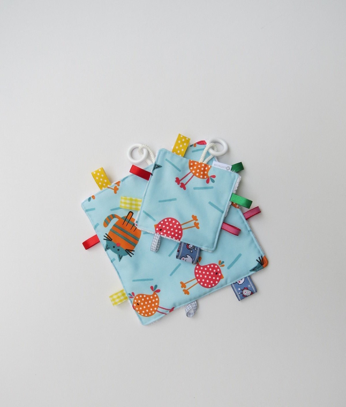 Crinkle Taggie Baby Taggy Comforter Busy Blanket Taggy Blanket-baby ...