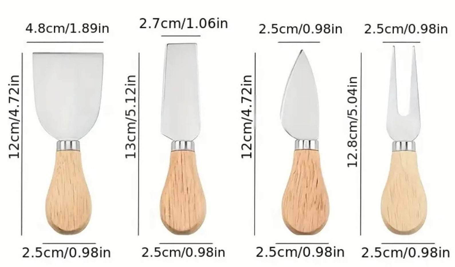 Cheese Knife Set Personalized Custom Charcuterie Wood - Etsy