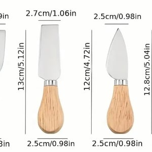 Cheese Knife Set Personalized Custom Charcuterie Wood - Etsy