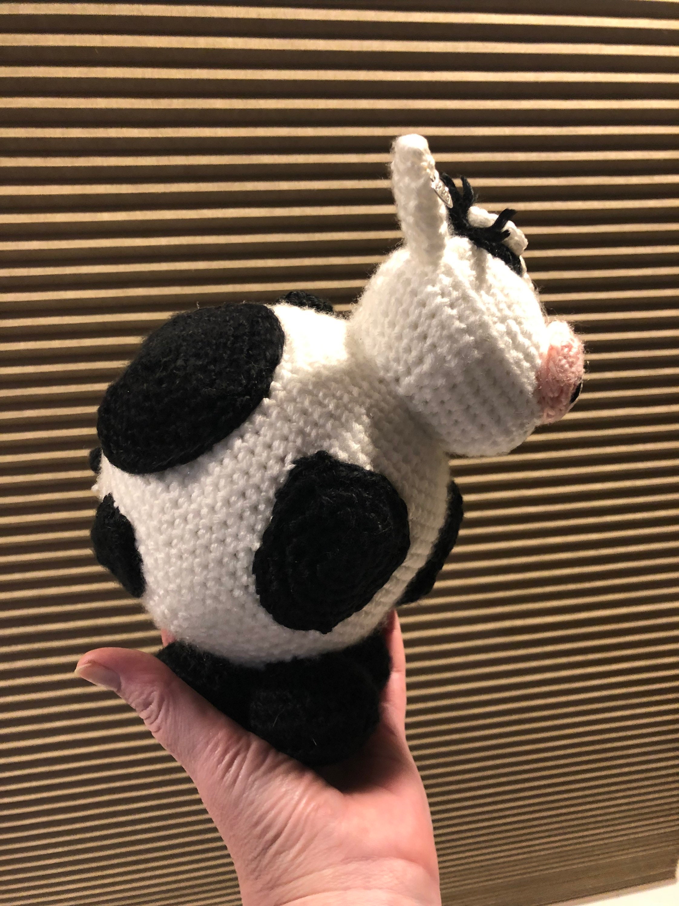Toys Toys & Games Crochet Cow Calf Daisy Moo Plush Toy Large Bovine ...