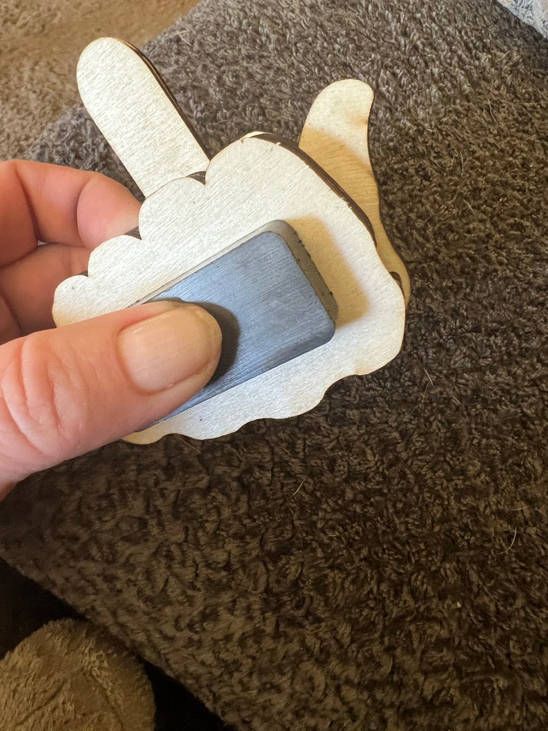 Middle Finger and Thumbs up Pop up Flip off Flipping Magnet Optional - Etsy