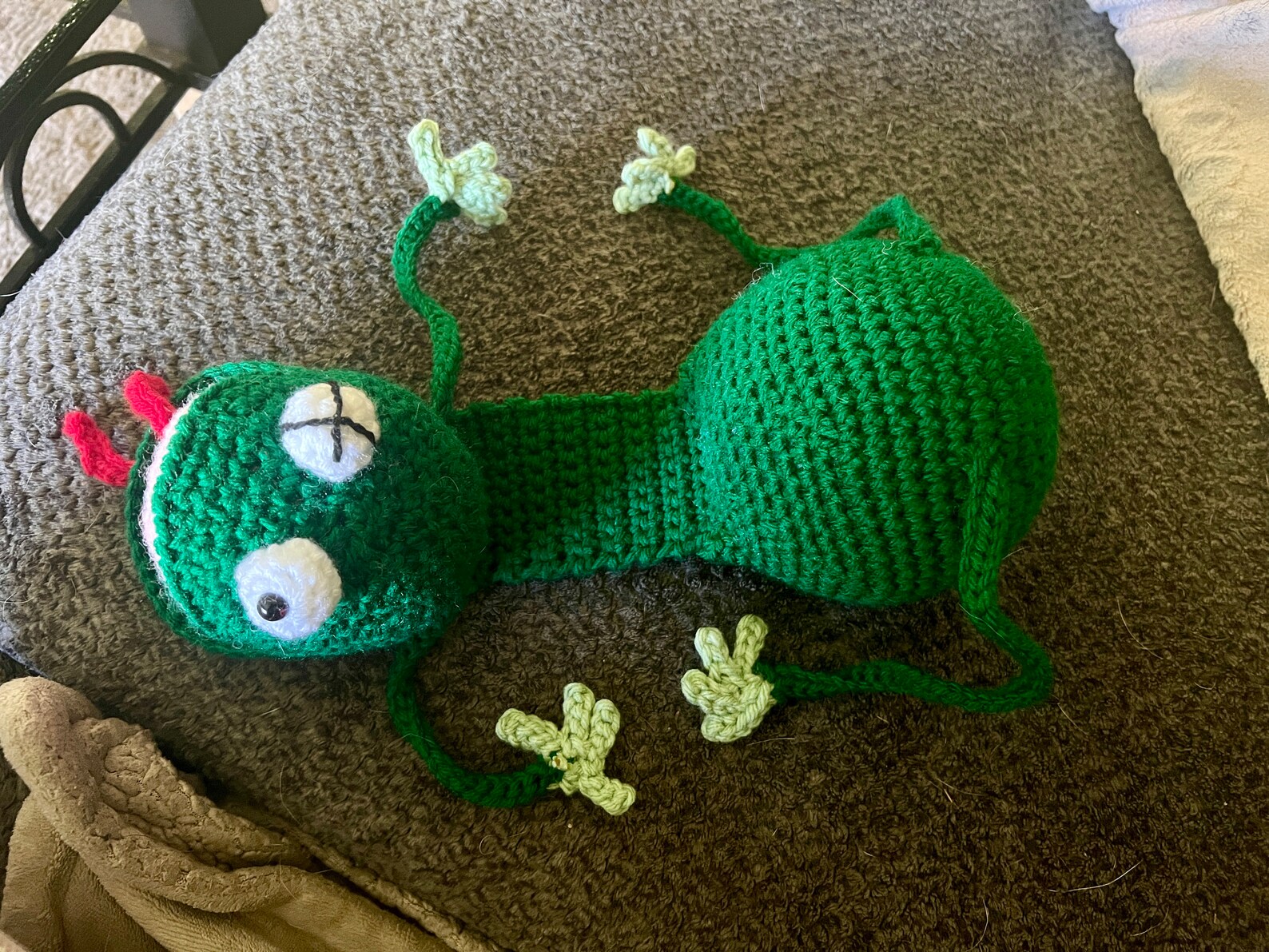 Frog Crochet Toad Whimsical Doorstop Door Stopper Amphibian Plush - Etsy