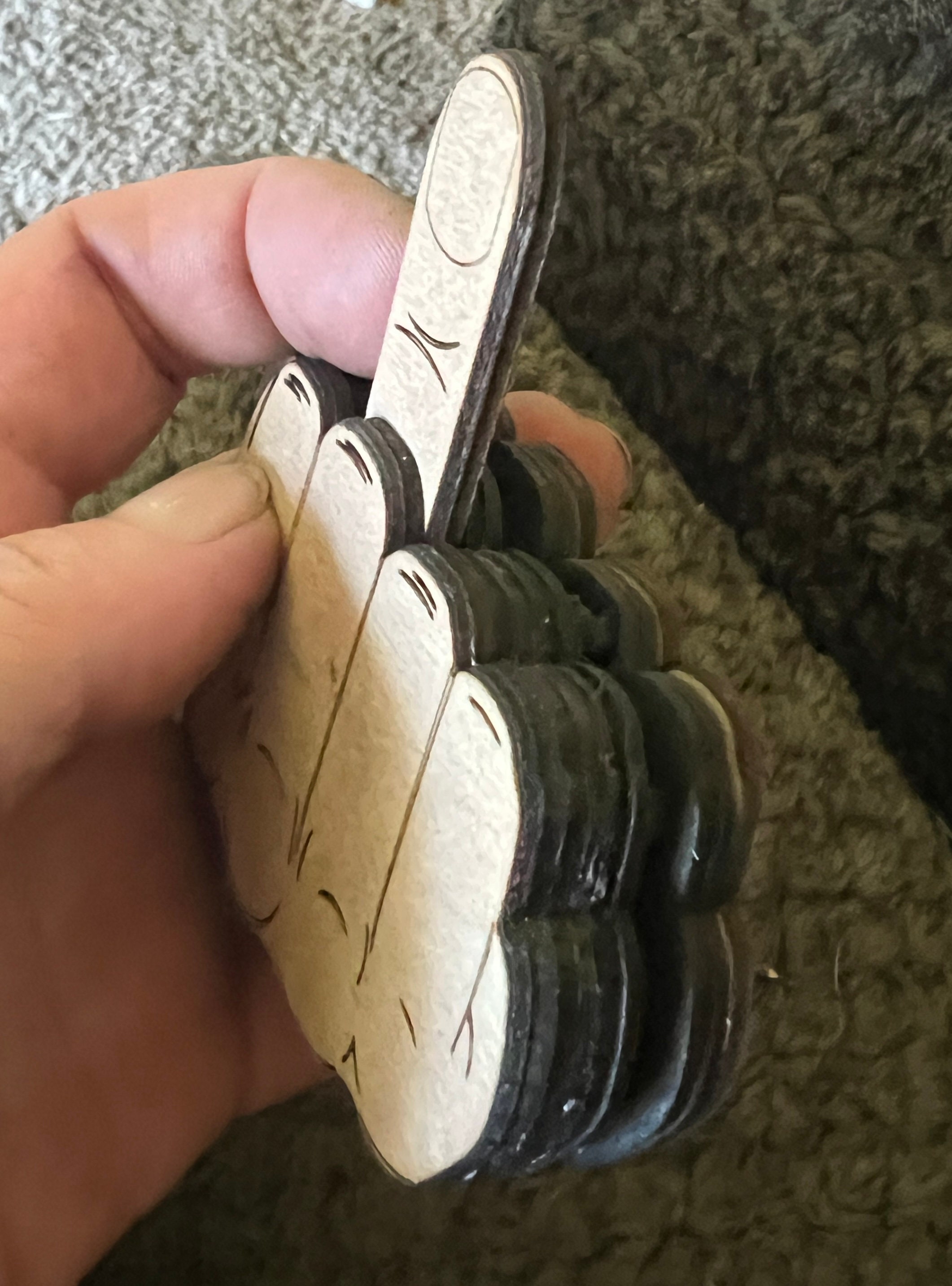 Middle Finger and Thumbs up Pop up Flip off Flipping Magnet Optional - Etsy