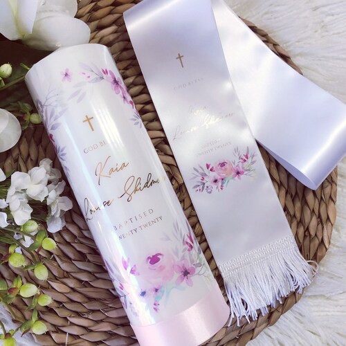 Baptism Stole Christening Stole. Sash - Etsy