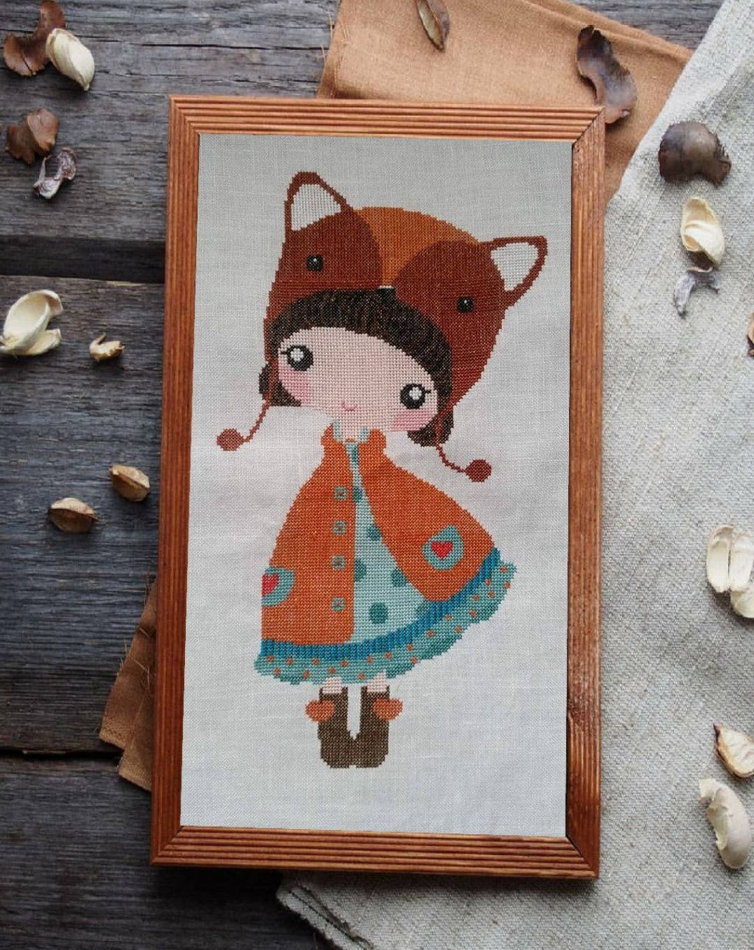 Cross Stitch Chart: Foxy PDF - Etsy