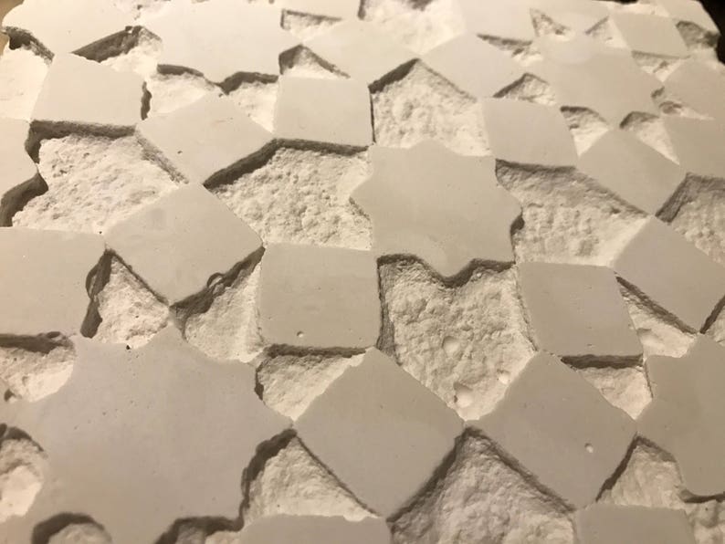 Geometric square tile medium | Etsy