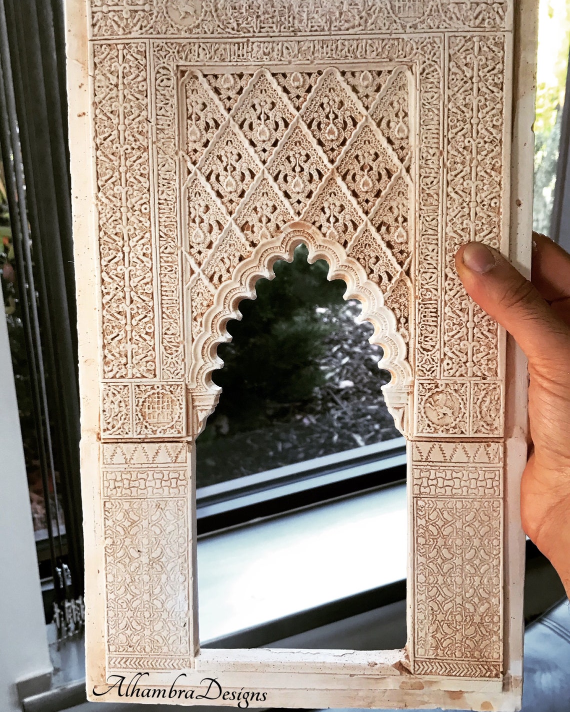 The Royal Alcázar Seville Stucco Details Carving | Etsy