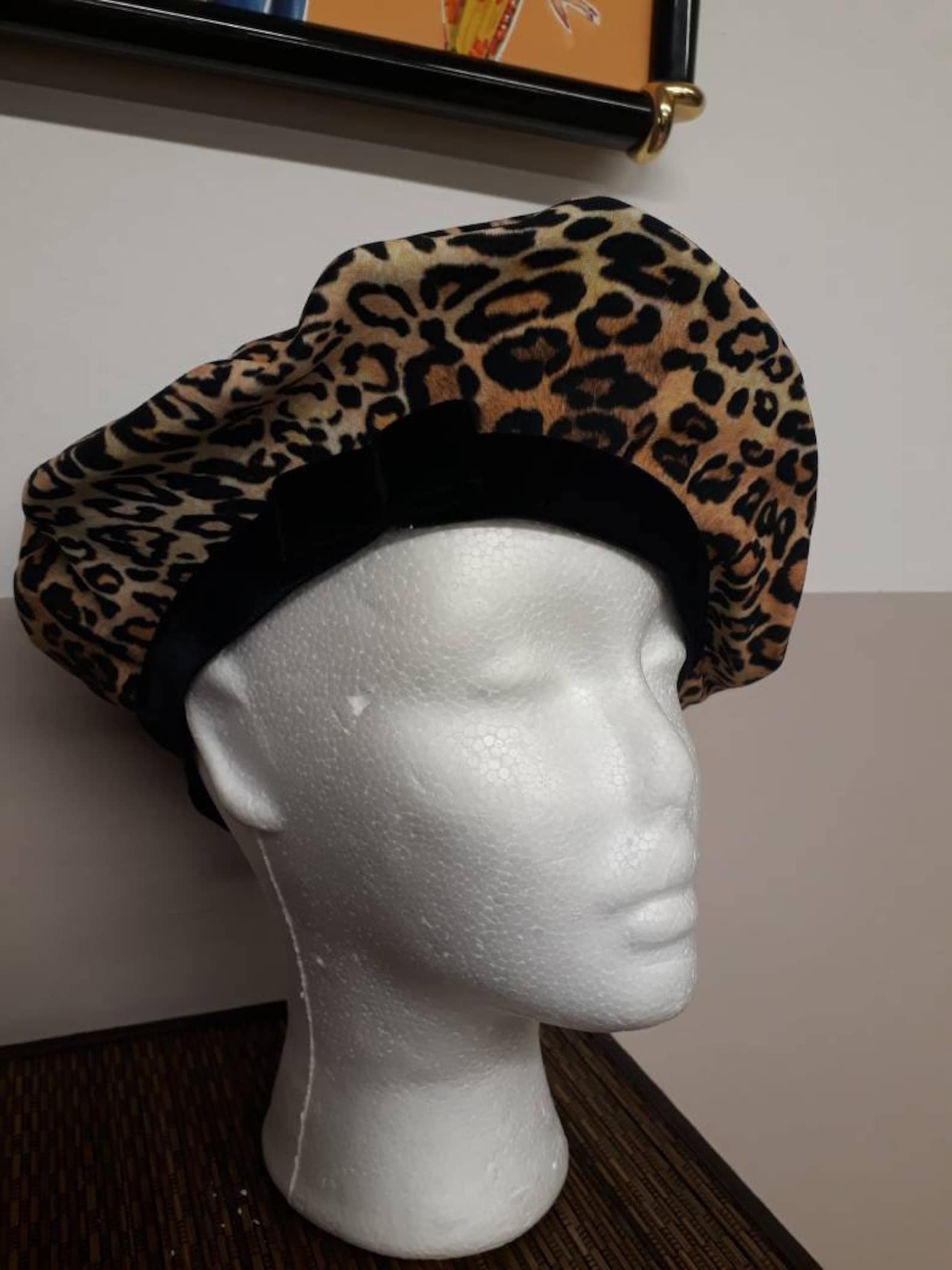 BASCO for Spotted Woman, Beret-type Cap, Basque French, Spotted Fabric ...