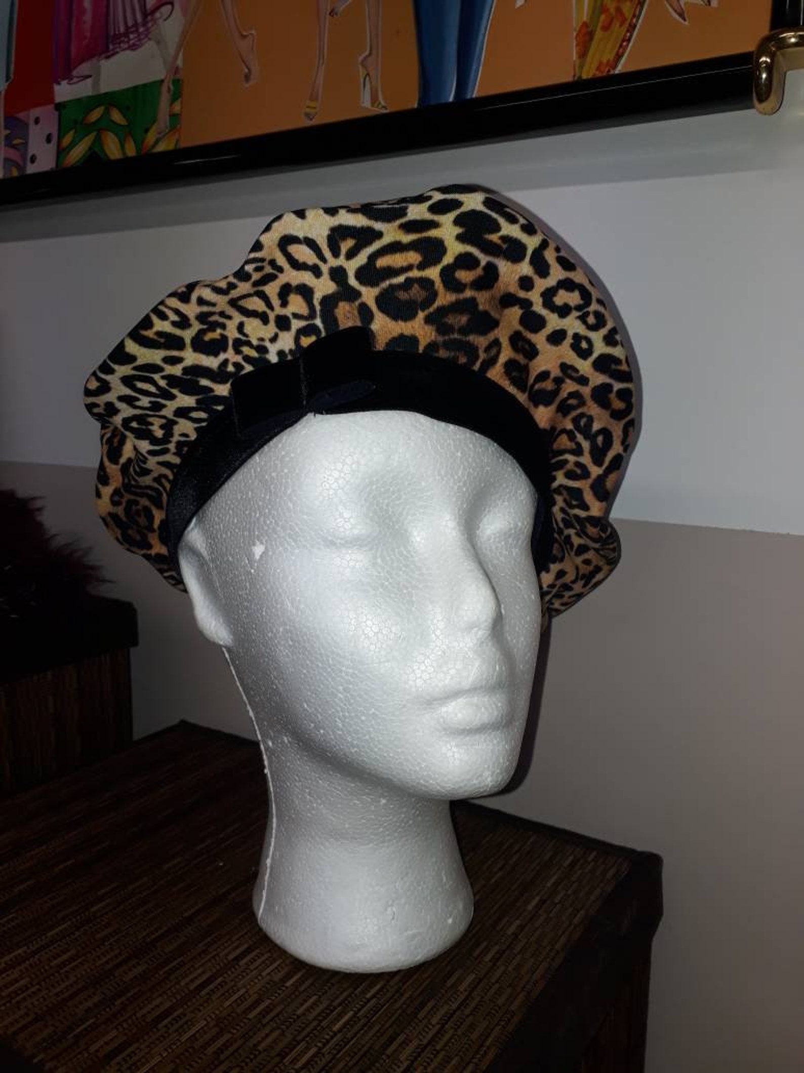 BASCO for Spotted Woman, Beret-type Cap, Basque French, Spotted Fabric ...