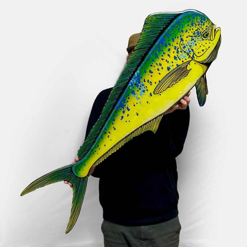 Mahi Mahi Drawing - Etsy