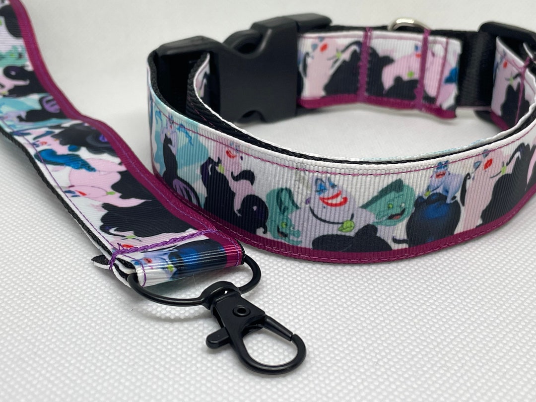 URSULA, Little Mermaid, Dog Collar, Disneys Little Mermaid, Ursula Dog ...