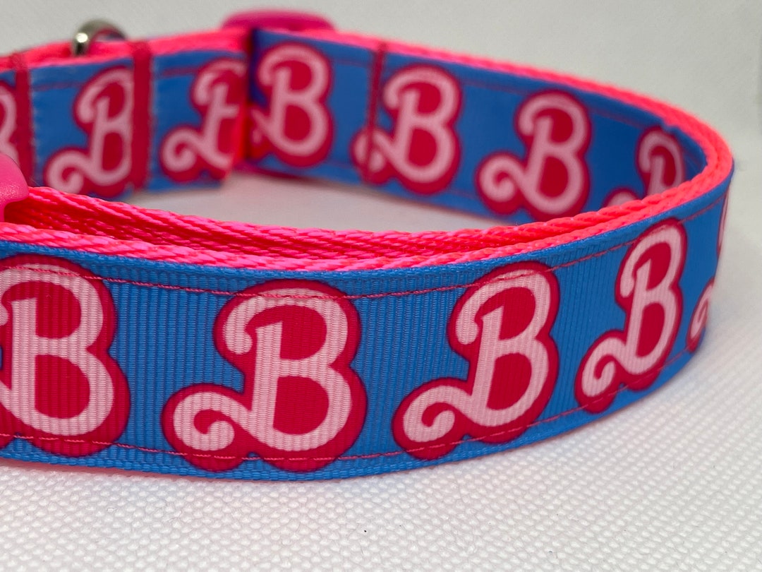 Dog Collar,barbie, Barbie Dog Collar Pet Fashion Barbie Pink Style ...