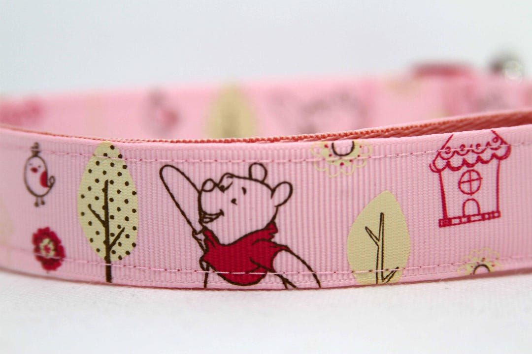 DOG COLLAR or Matching Leash Pooh Dog Collar Winnie the Pooh Dog ...