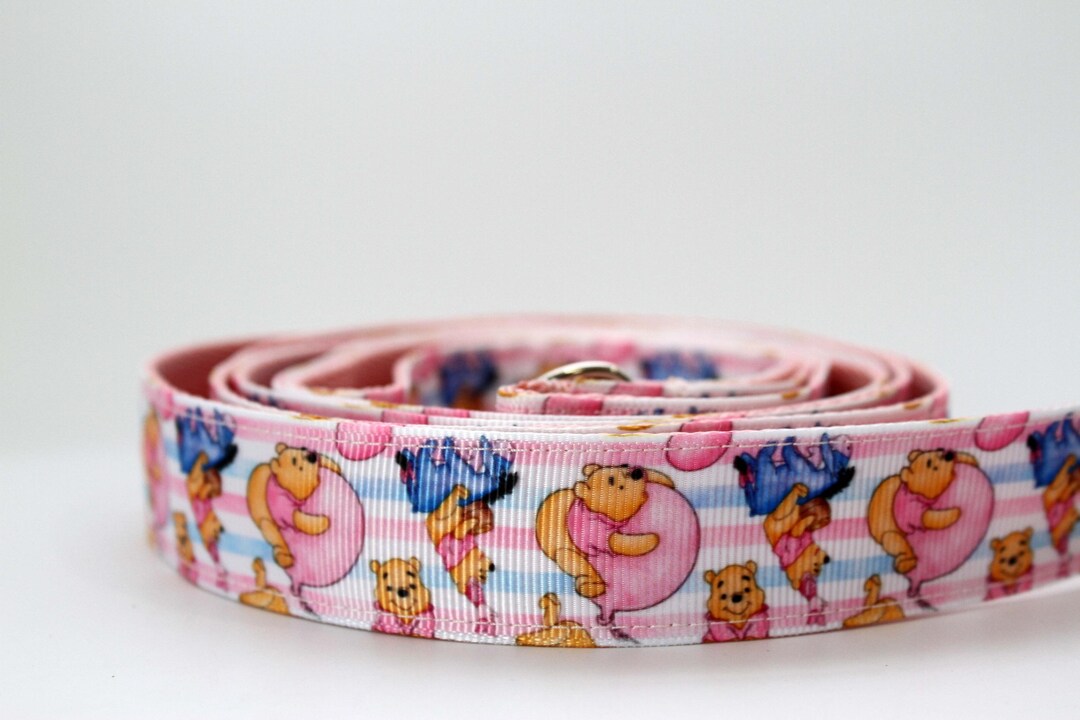 DOG LEASH Winnie the Pooh Fan Piglet’s Unique Design Boy Dog or New Dog ...