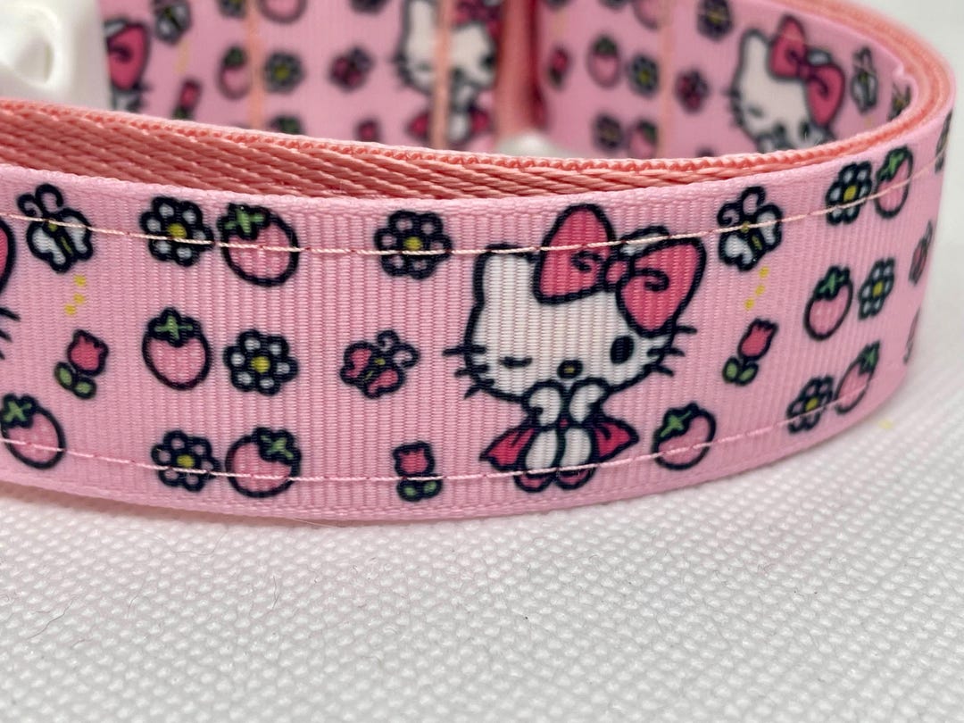 Dog Collar, HELLO KITTY, Sanrio Dog Collar, Pet Fashion, Hello Kitty ...