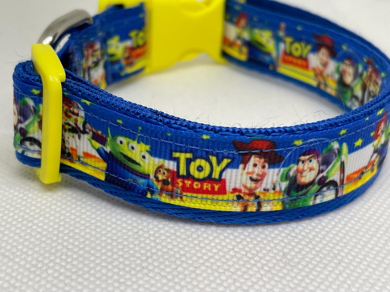 DOG COLLAR 20mm for Small Dog Gift Idea Collar Woody Dog Collar Toy ...
