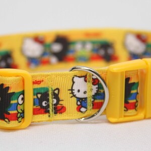 HELLO KITTY COLLAR Sanrio Dog Collar and Matching Hello Kitty Dog Leash ...
