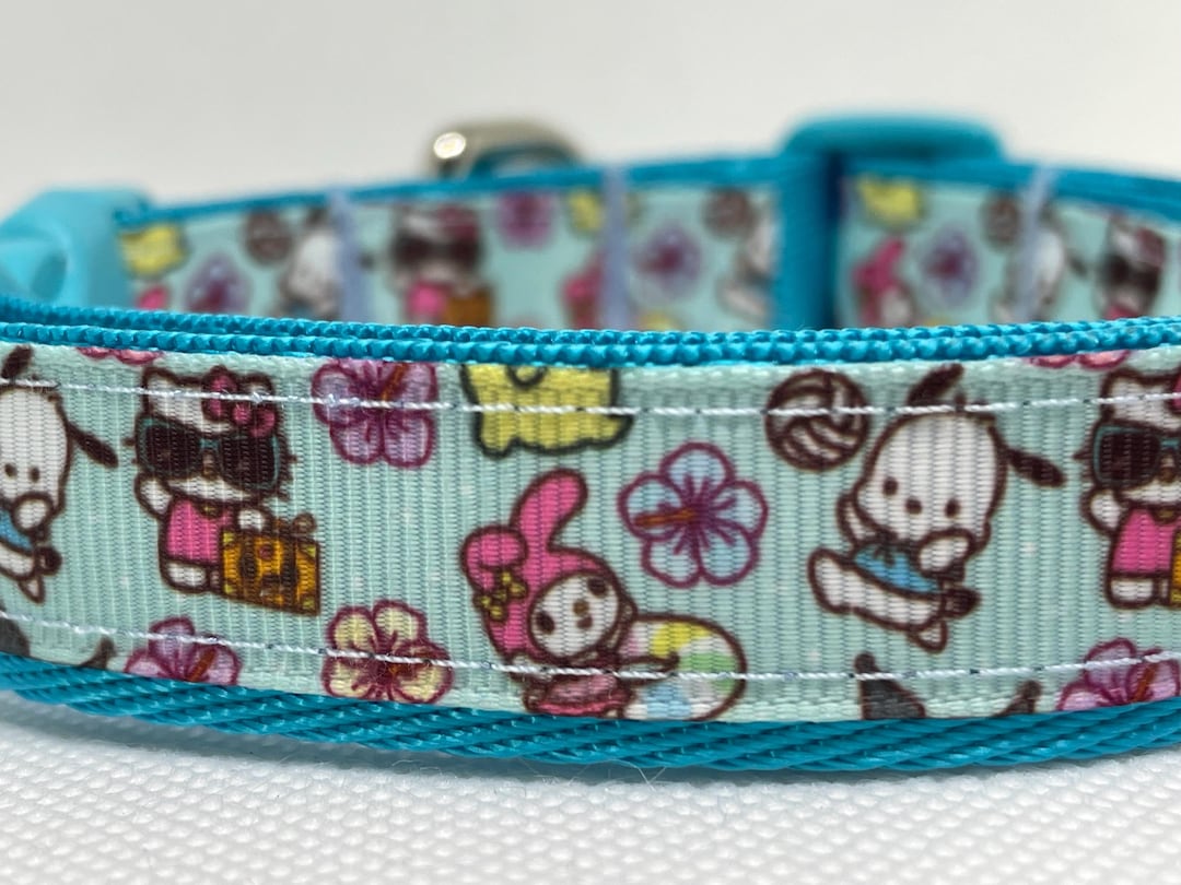 20mm Dog Collars HELLO KITTY COLLAR Sanrio Dog Collar My Melody Dog ...