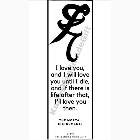 Love Mortal Instruments Quotes