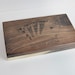 Custom Engraved Triple Deck Wood Playing Card Box | Deck Box | Card Box ...
