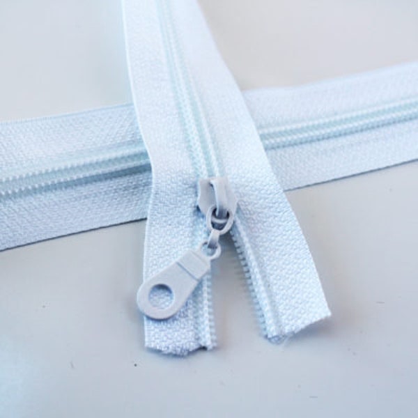 White Zipper - Etsy