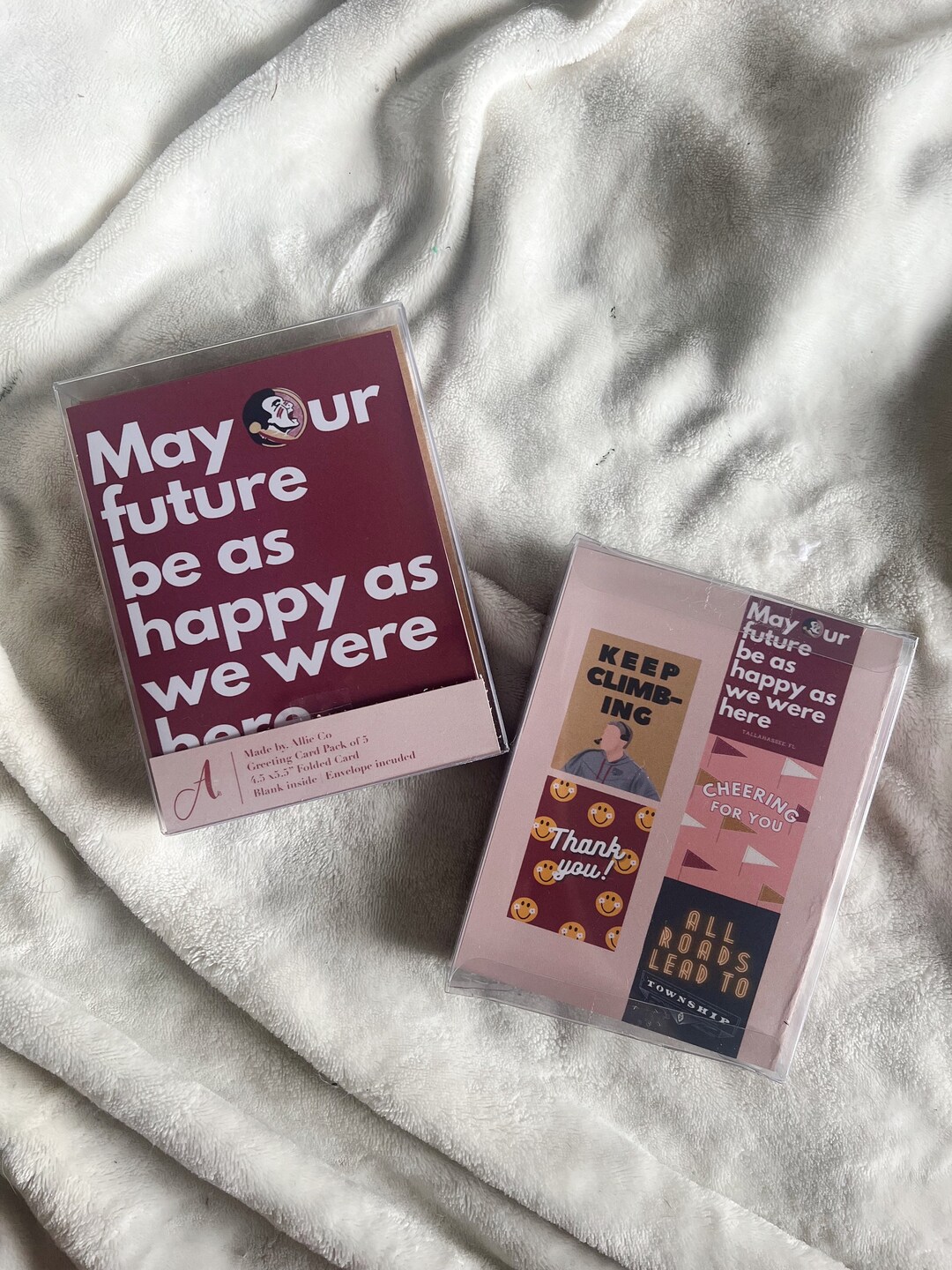 FSU Greeting Cards- 5 Pack - Etsy