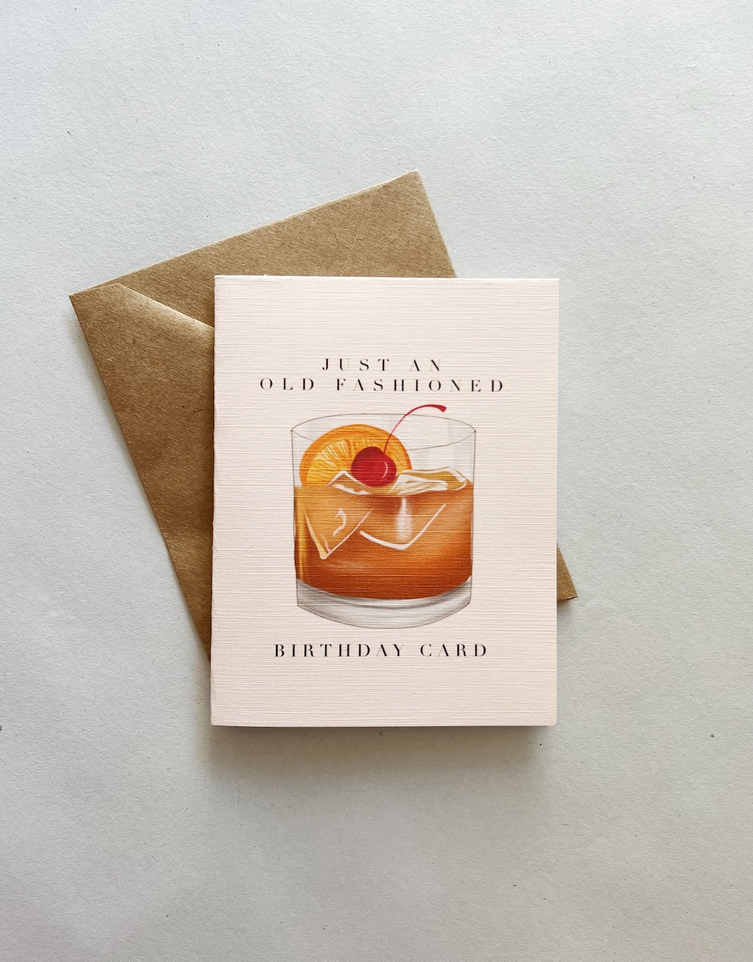 Old Fashioned Birthday Card - Etsy