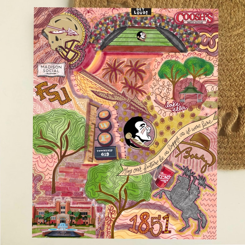 Fsu Art - Etsy