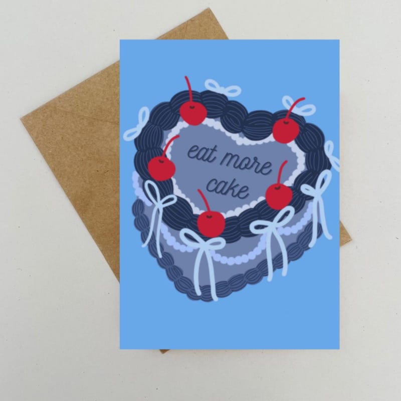 Eat More Cake - Etsy