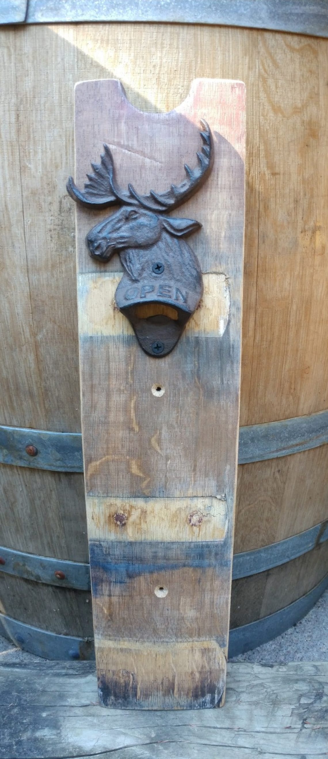 Wall Mounted Wine Barrel Bottle Openers - Etsy