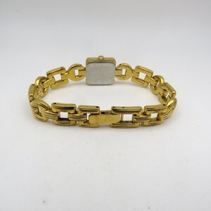 Vintage Tank Watch / Gold Watch / Ladies Small Square Watch / Womens ...