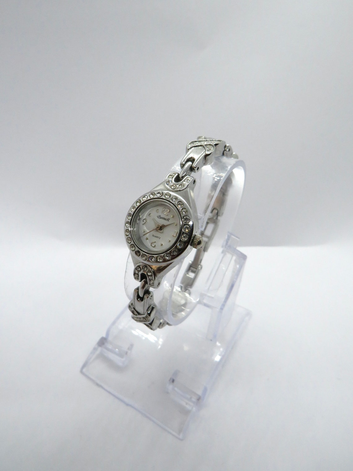 Vintage Cocktail Watch / Diamond Quartz Watch / Ladies Dress - Etsy