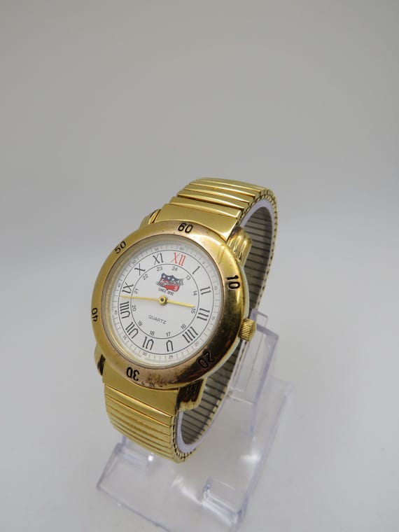 Vintage gents watch / expandable dress watch / gold Q… - Gem