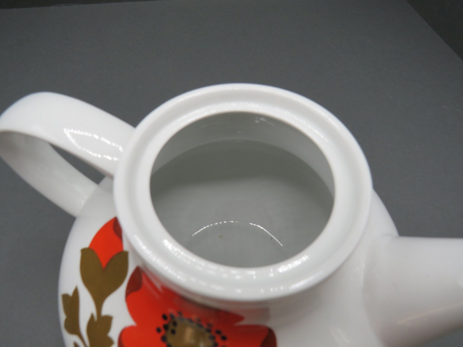 Vintage Alfred Meakin Tea Pot 'poppy Pimpernel / Vintage Kitchen ...