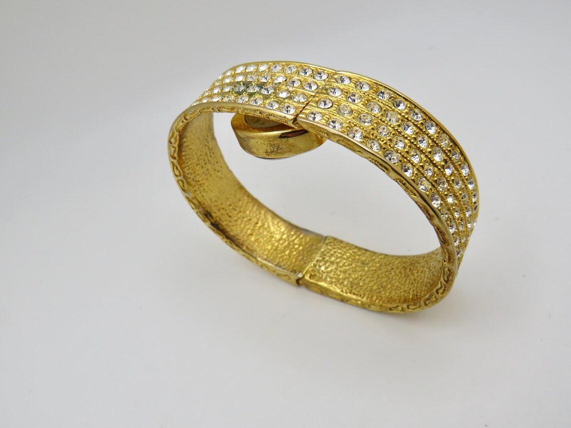 Vintage Watch / Covered Dial / Diamond Style Watch / 6.5" Wrist / Dress ...