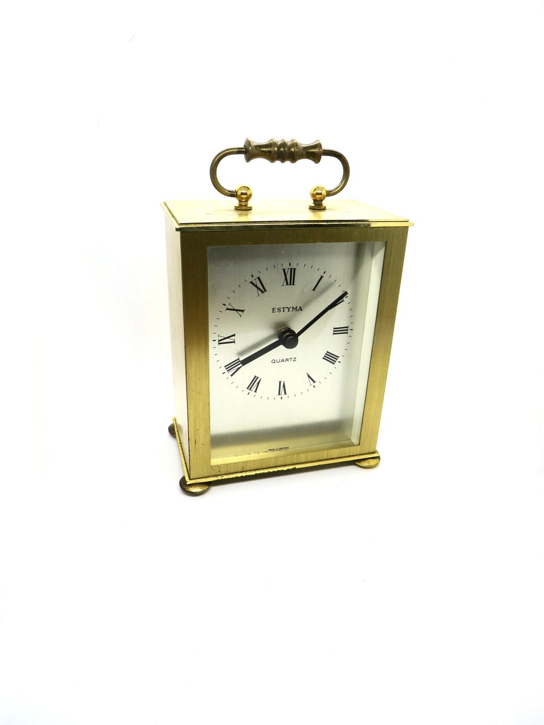 Vintage Mantle Clock / Carriage Clock / Made in Germany Clock / Retro ...