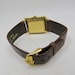 Vintage Rectangle Watch / Rotary Tank Watch / 7.8" Wrist Max / Gold ...