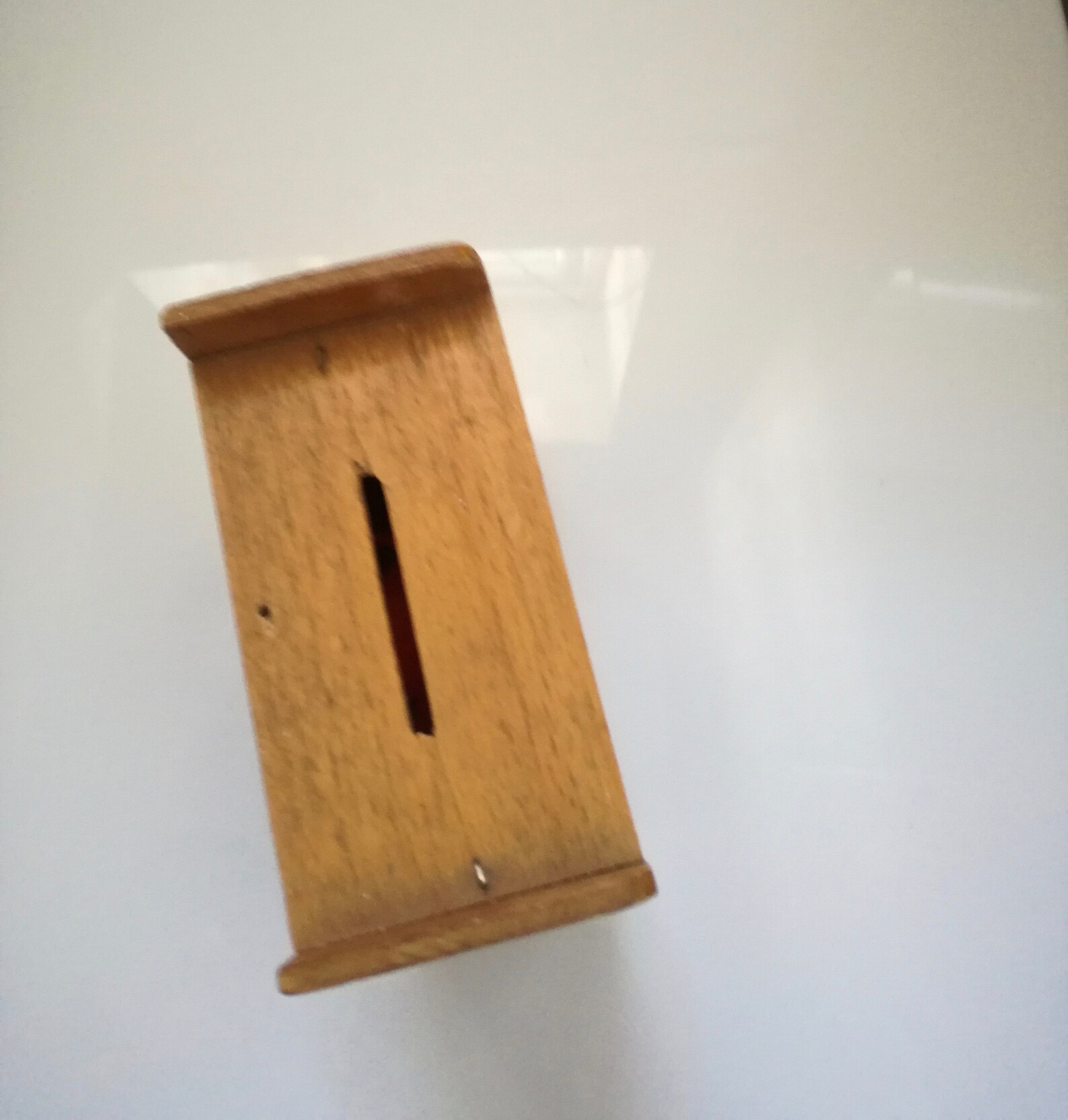 Vintage Telephone Money Box / Wooden Box Holder / Vintage Desk - Etsy UK