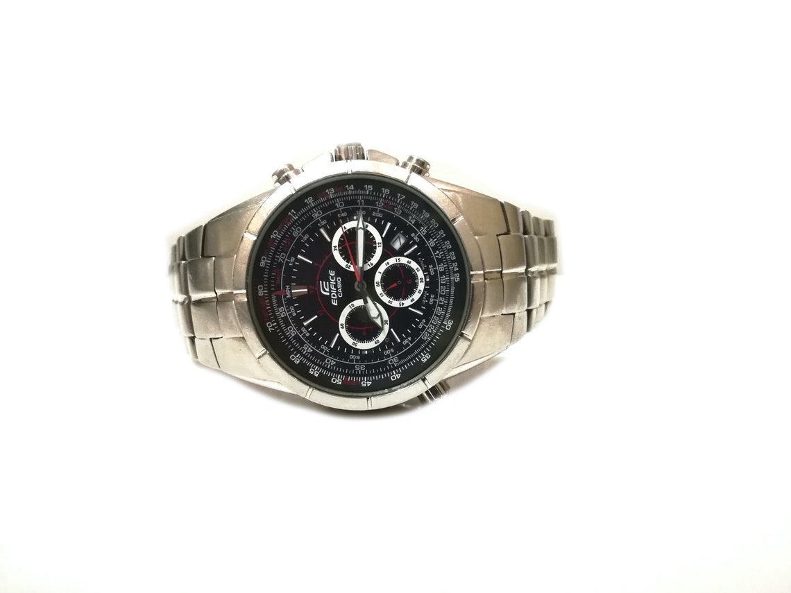 Vintage Casio / Chronograph Rare Watch / Edifice Rare Dial / - Etsy UK