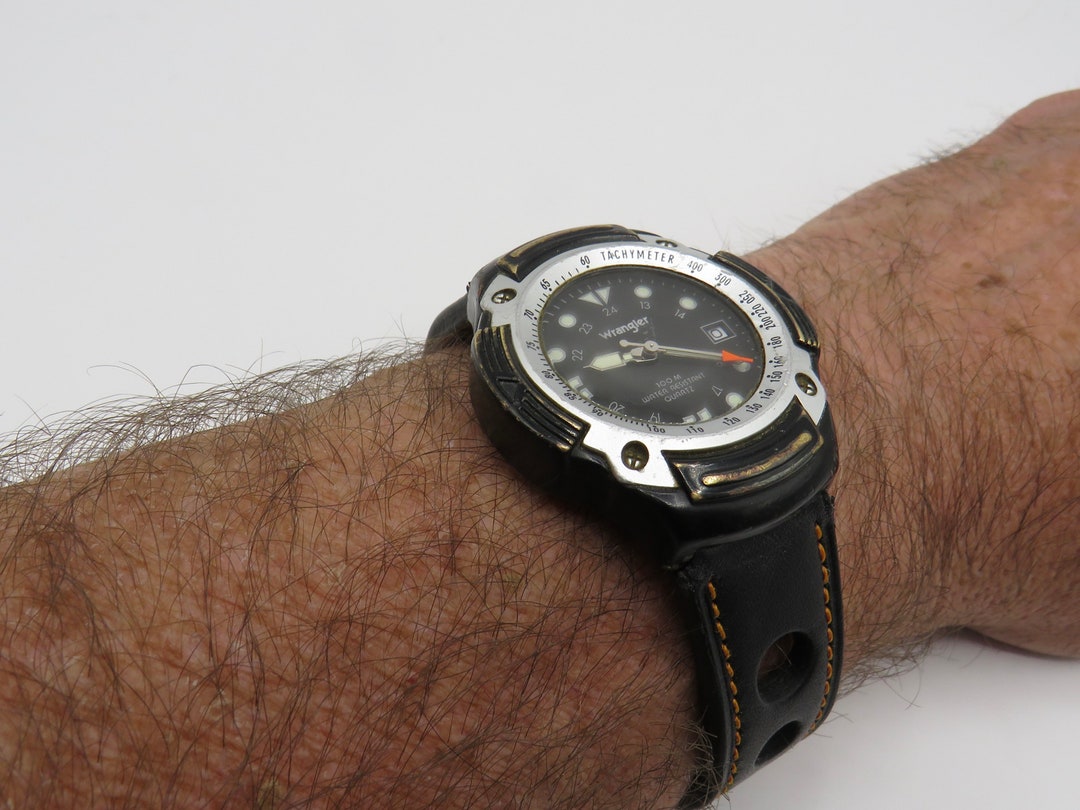 Vintage Watch Wrangler / Sport Watches / Military Watch / Gents ...