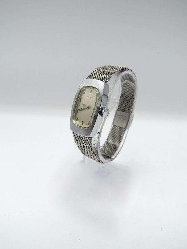 Vintage Timex Tank Watch / Square Watch / Jewels / Winding | Etsy