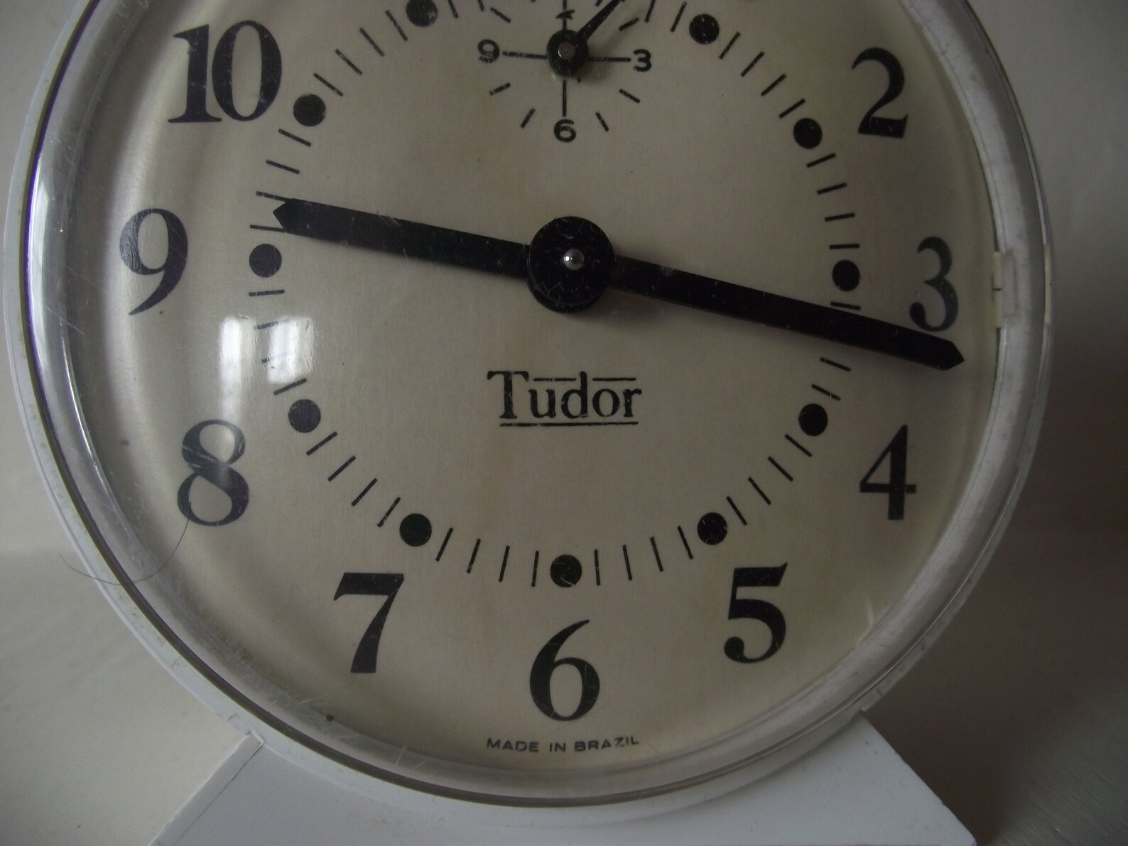 Vintage Tudor Alarm Clock / Mechanical Clock / Made in Brazil - Etsy