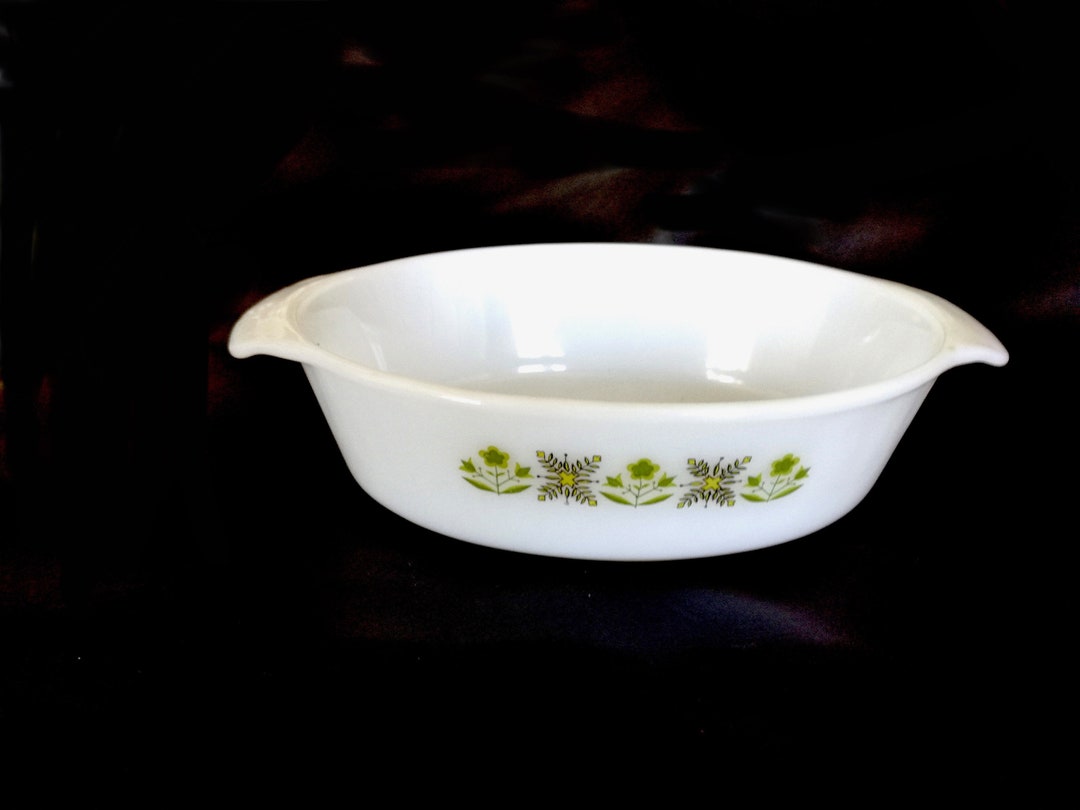 Vintage Pyrex / Fire King Meadow Green / Anchor Hocking / Bowl / Retro ...