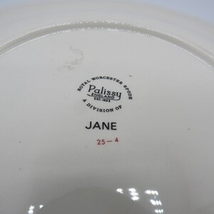 Royal Worcester Palissy Spode Embossed Art Deco Lady Plates 2x ...