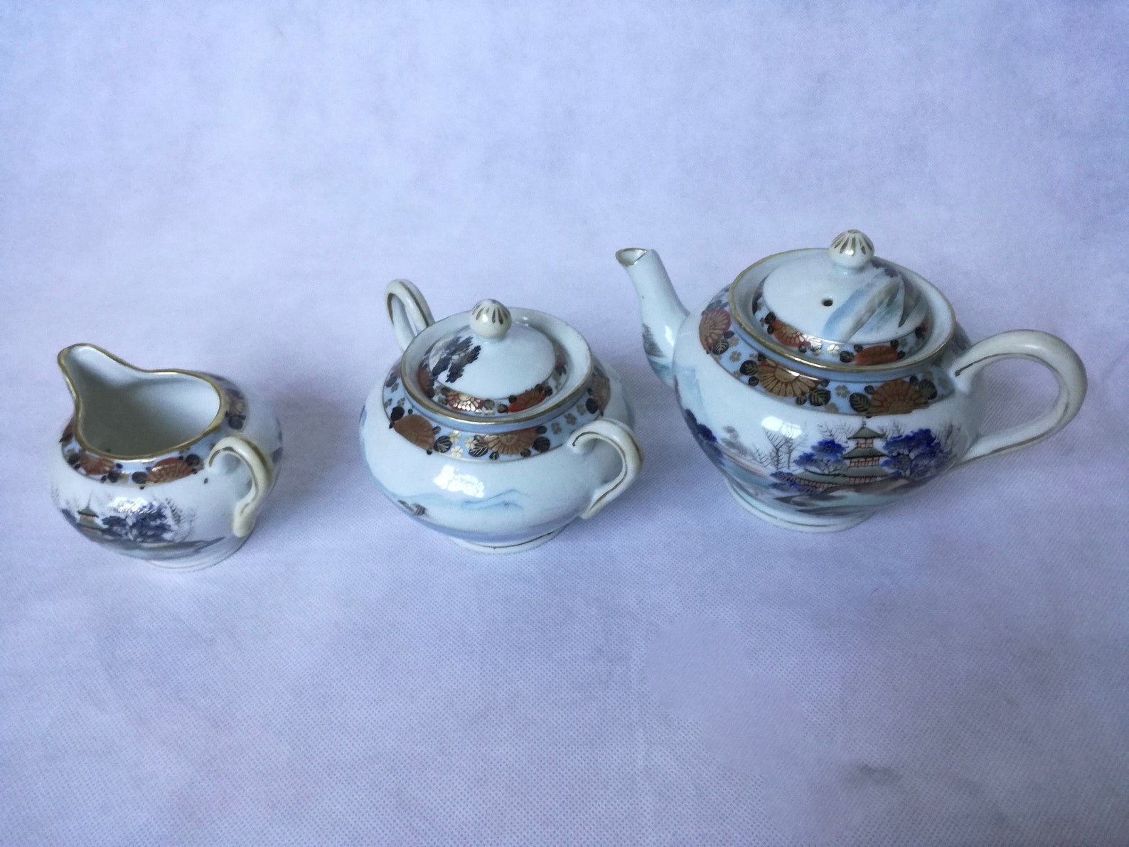 Japanese China / Tea Set / Chinaware Vintage Set / Retro - Etsy UK