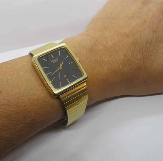 Citizen Watches Gold Square
