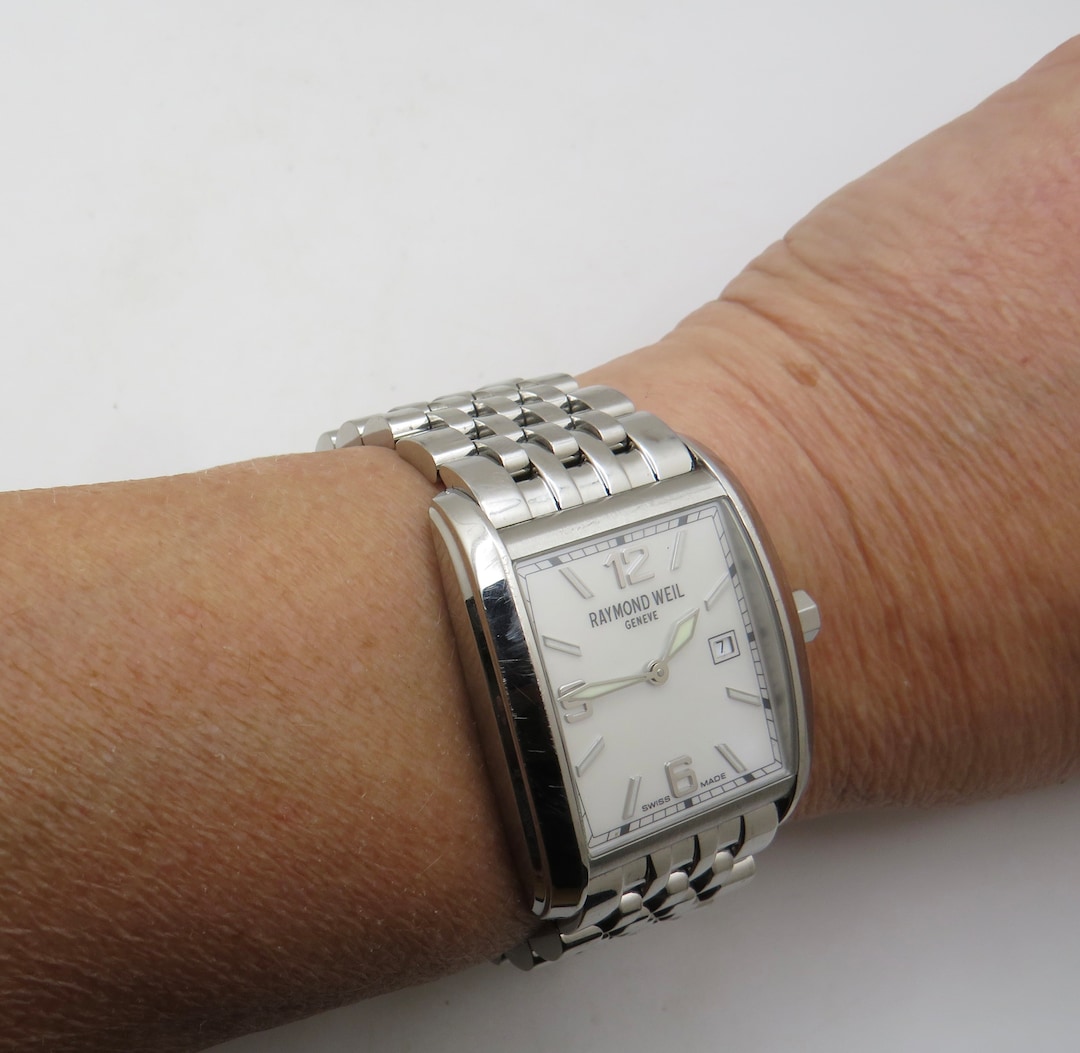 Rectangle Watch / Raymond Weil Don Giovanni Collection / Swiss / Gents ...