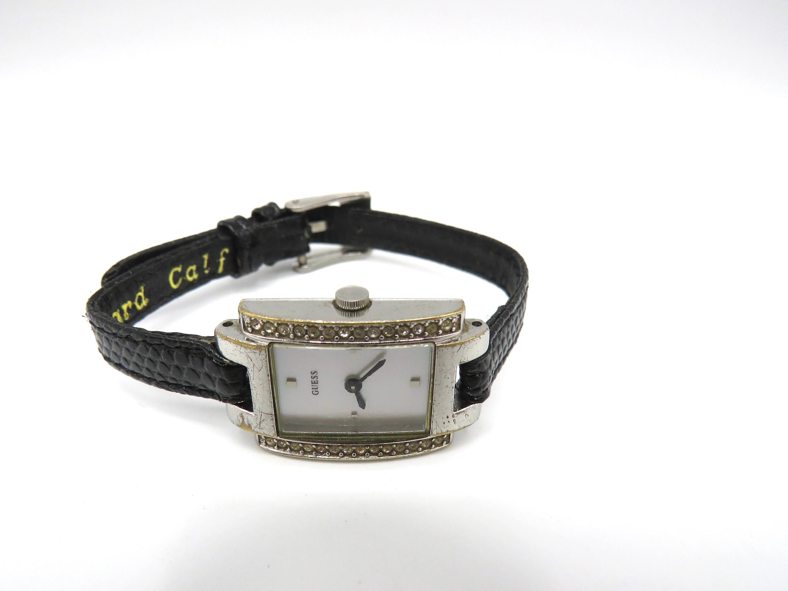 Vintage tank watch / Square dress watch / Guess Quartz watch / | Etsy