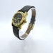 Vintage Watch / Stubbs Dress Watch / Black Dial Quartz Watch / Ladies ...